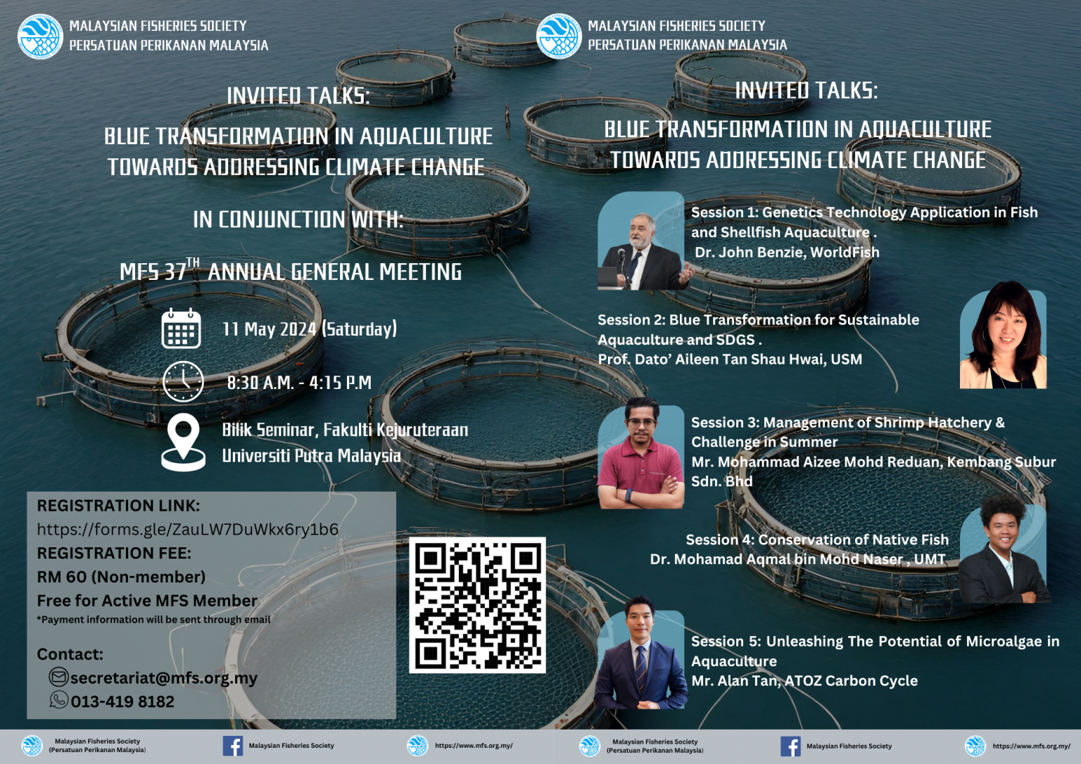 Invited Talks on Blue Transformation in Aquaculture Towards Addressing ...