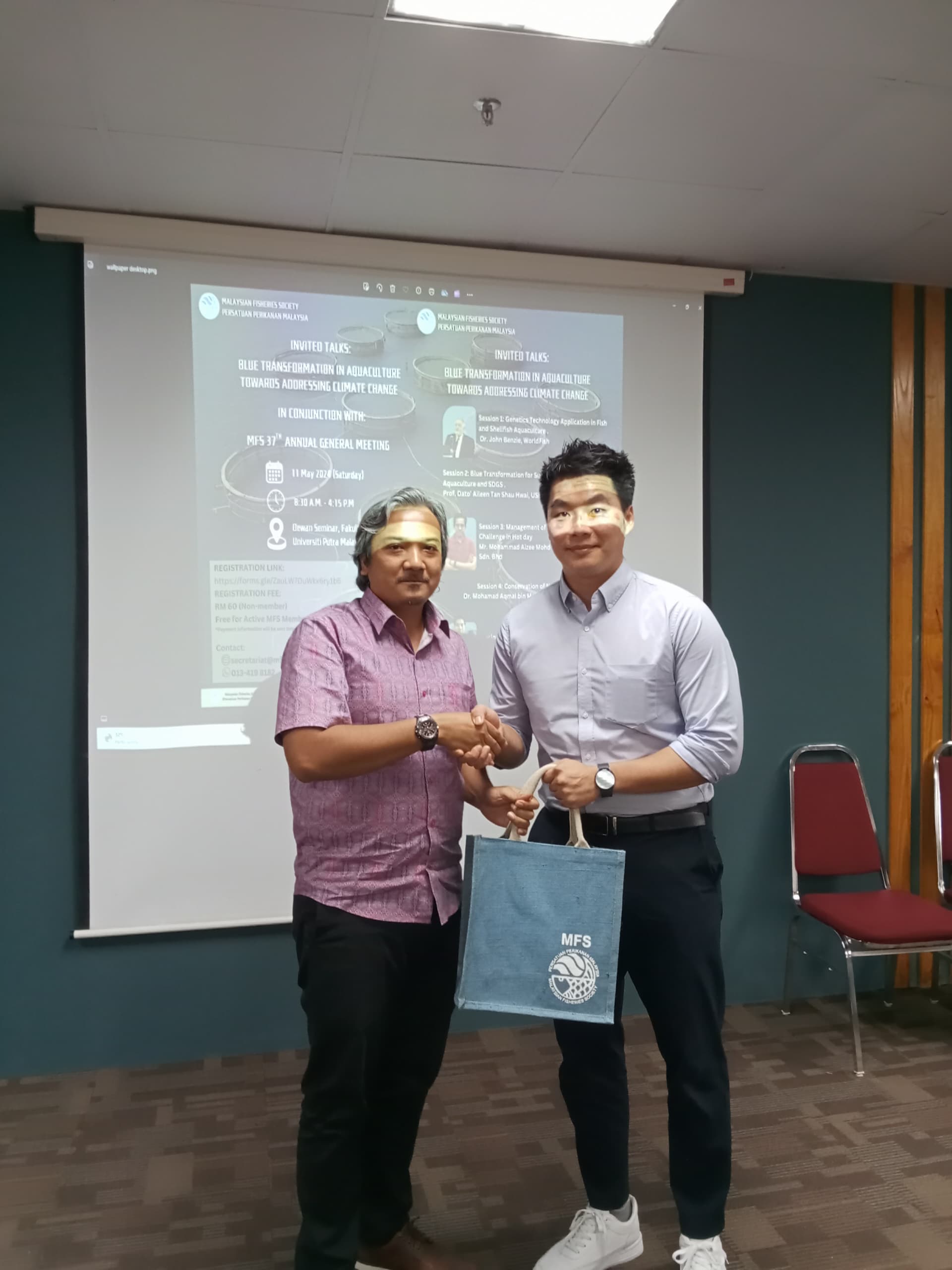 Invited Talks on Blue Transformation in Aquaculture Towards Addressing ...